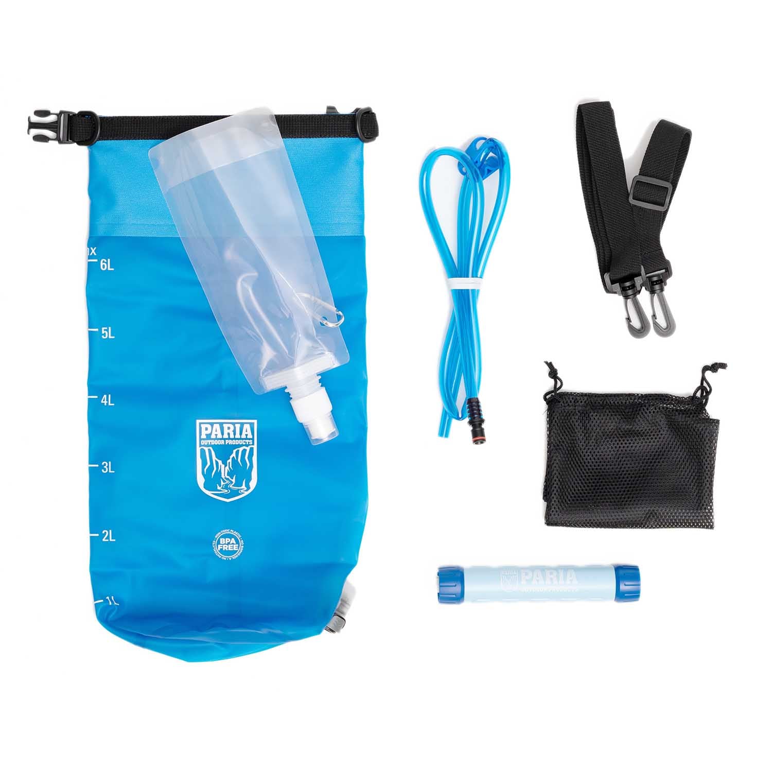6L Gravity Water Filter System for Backpacking - Paria Outdoor Products